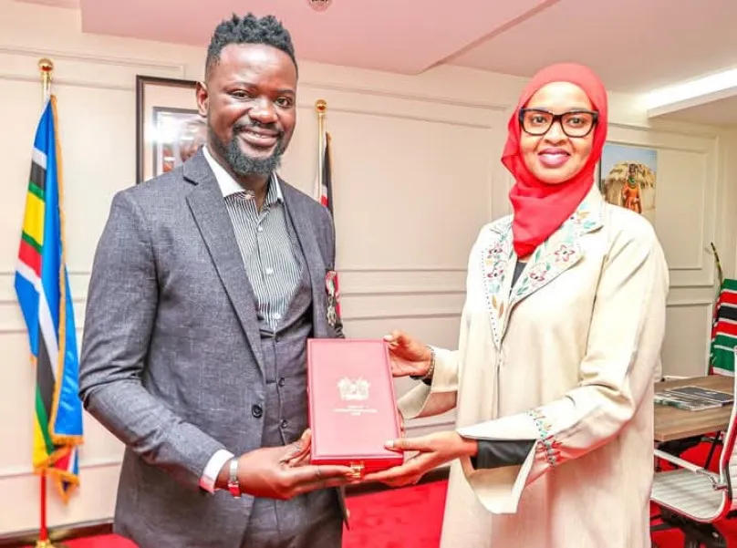 Prince Indah Awarded OGW for Championing Kenya’s Cultural Music - News 9
