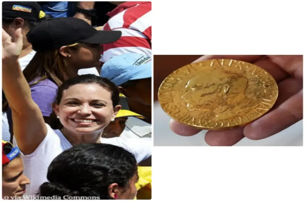 Maria Corina Machado Wins 2025 Nobel Peace Prize for championing democracy in Venezuela - News 9