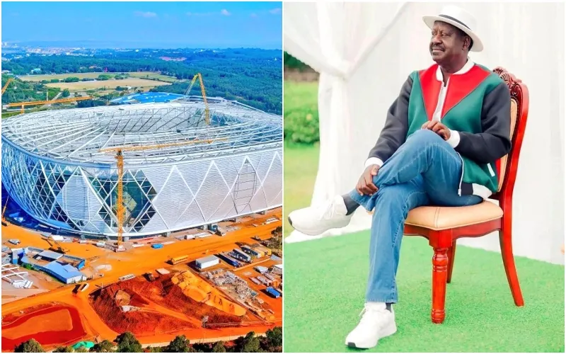 Talanta Stadium to be renamed Raila Amollo Odinga International Stadium, President Ruto says ...